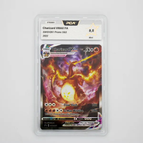 Pokémon PCA 9,5 Charizard VMAX FA SWSH261 Promo S&S 2022 Mint – Trade ...